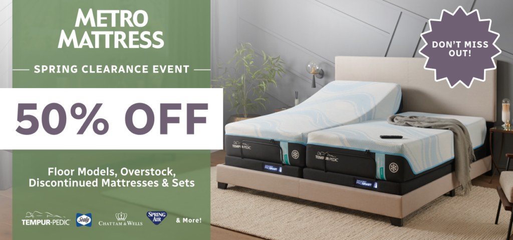 Mattress Sales & Special Offers | Metro Mattress